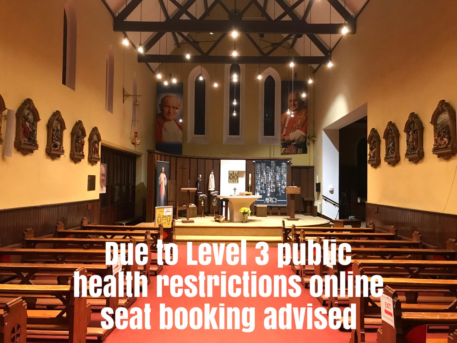 On-line booking for Mass - St. Senan's Parish, Enniscorthy