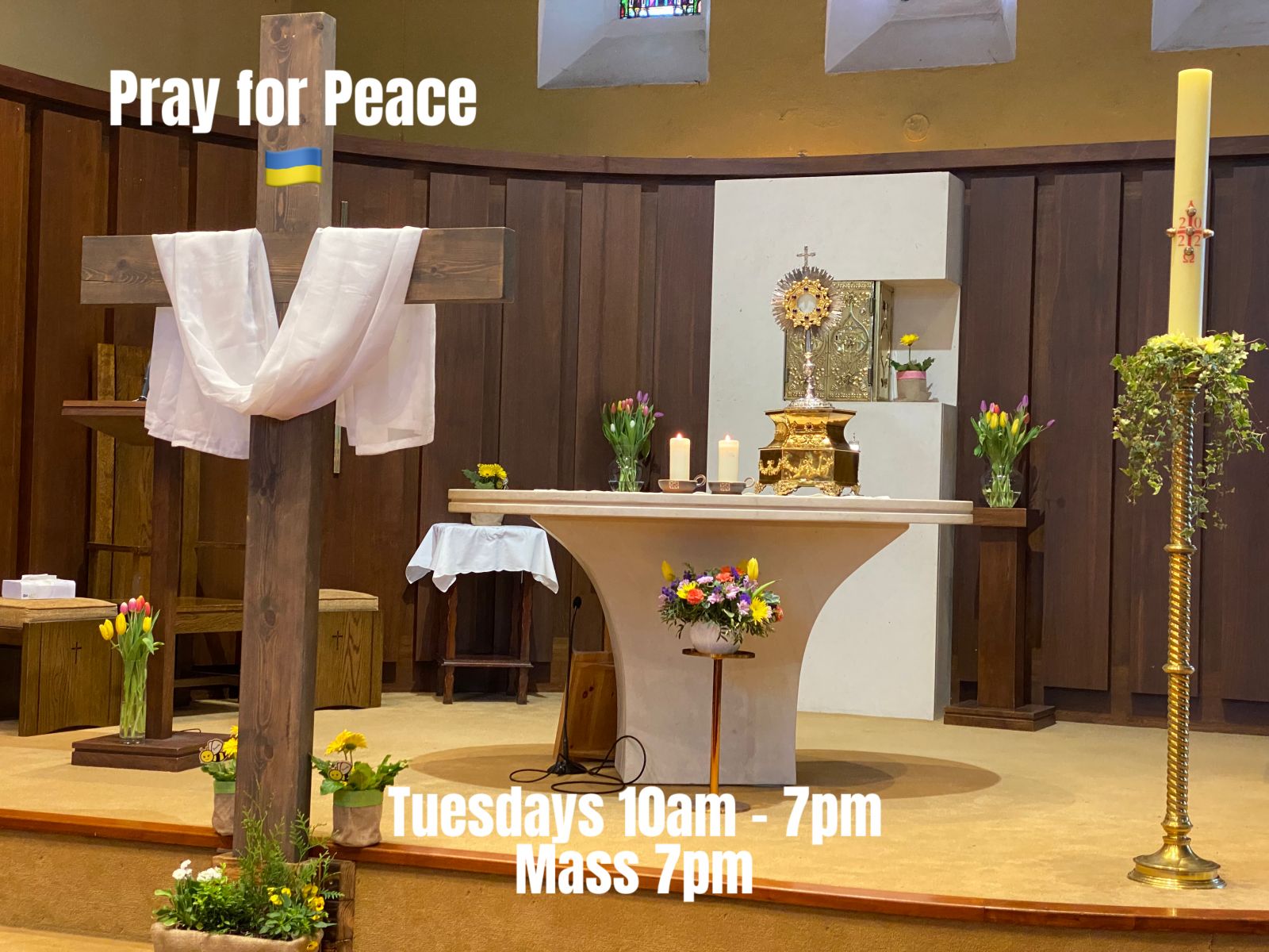 Prayer for Peace: Every Tuesday 10am-7pm - St. Senan's Parish, Enniscorthy